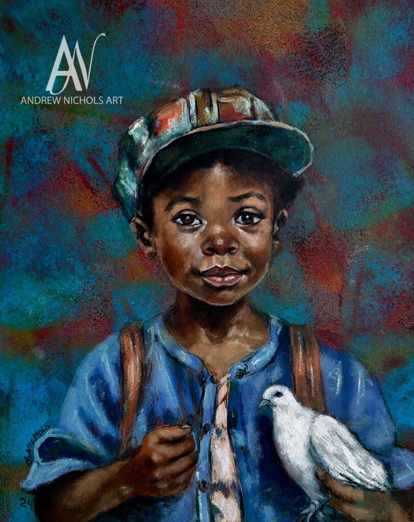 Color of Peace Male - Andrew Nichols Art | Painting Arts Canvas | Shop